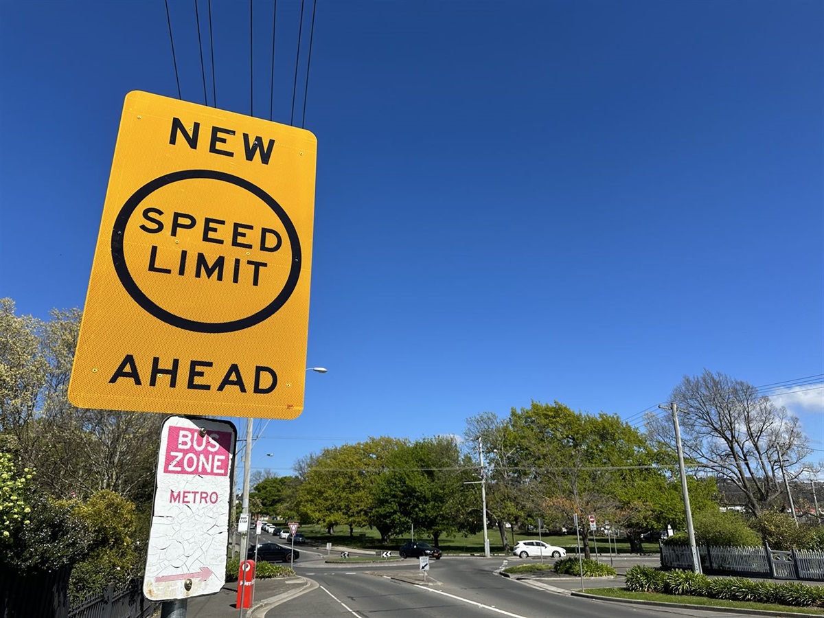 New speed limits ahead on some roads - City of Launceston