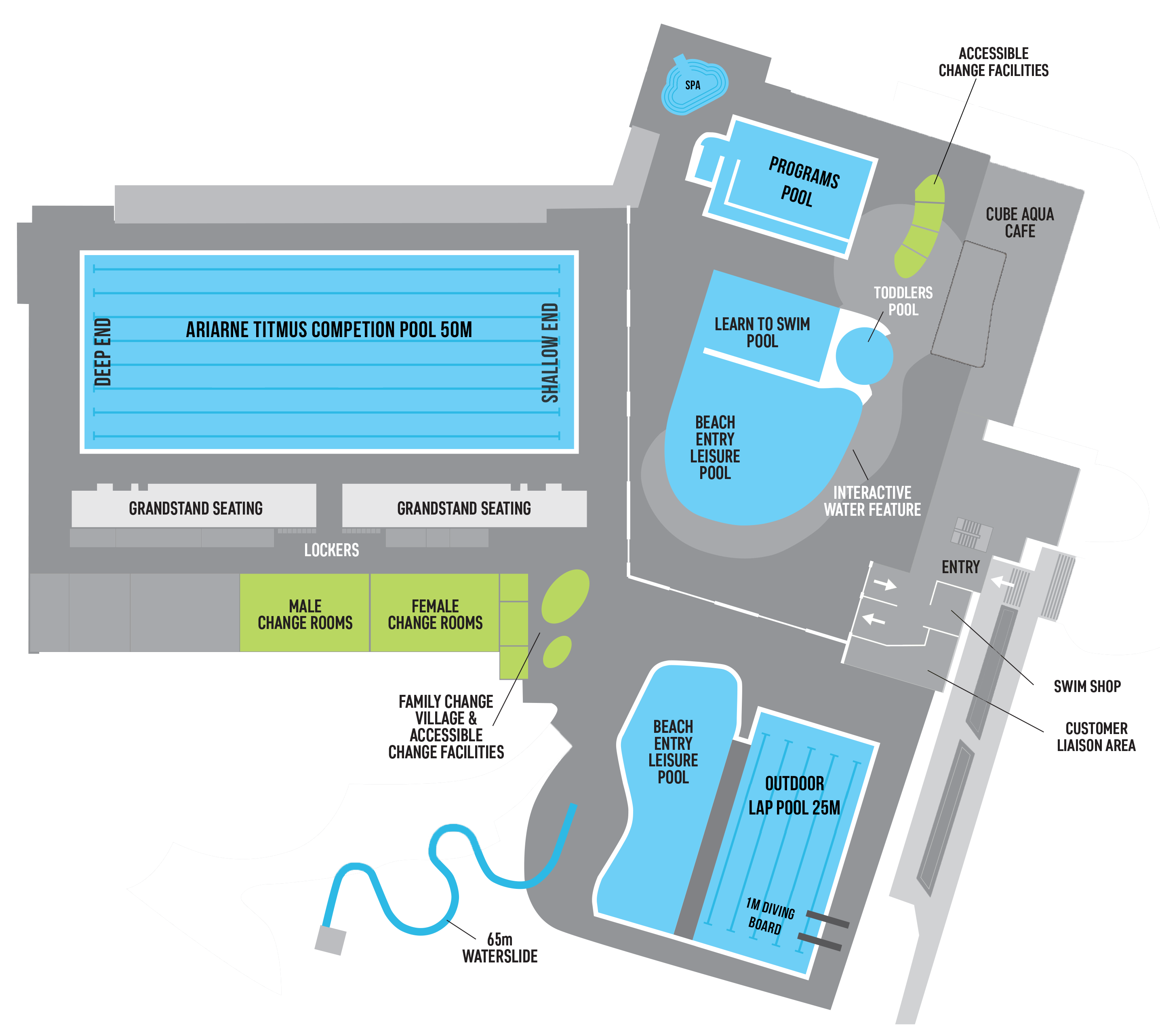 Pool Availability - Launceston Leisure & Aquatic Centre